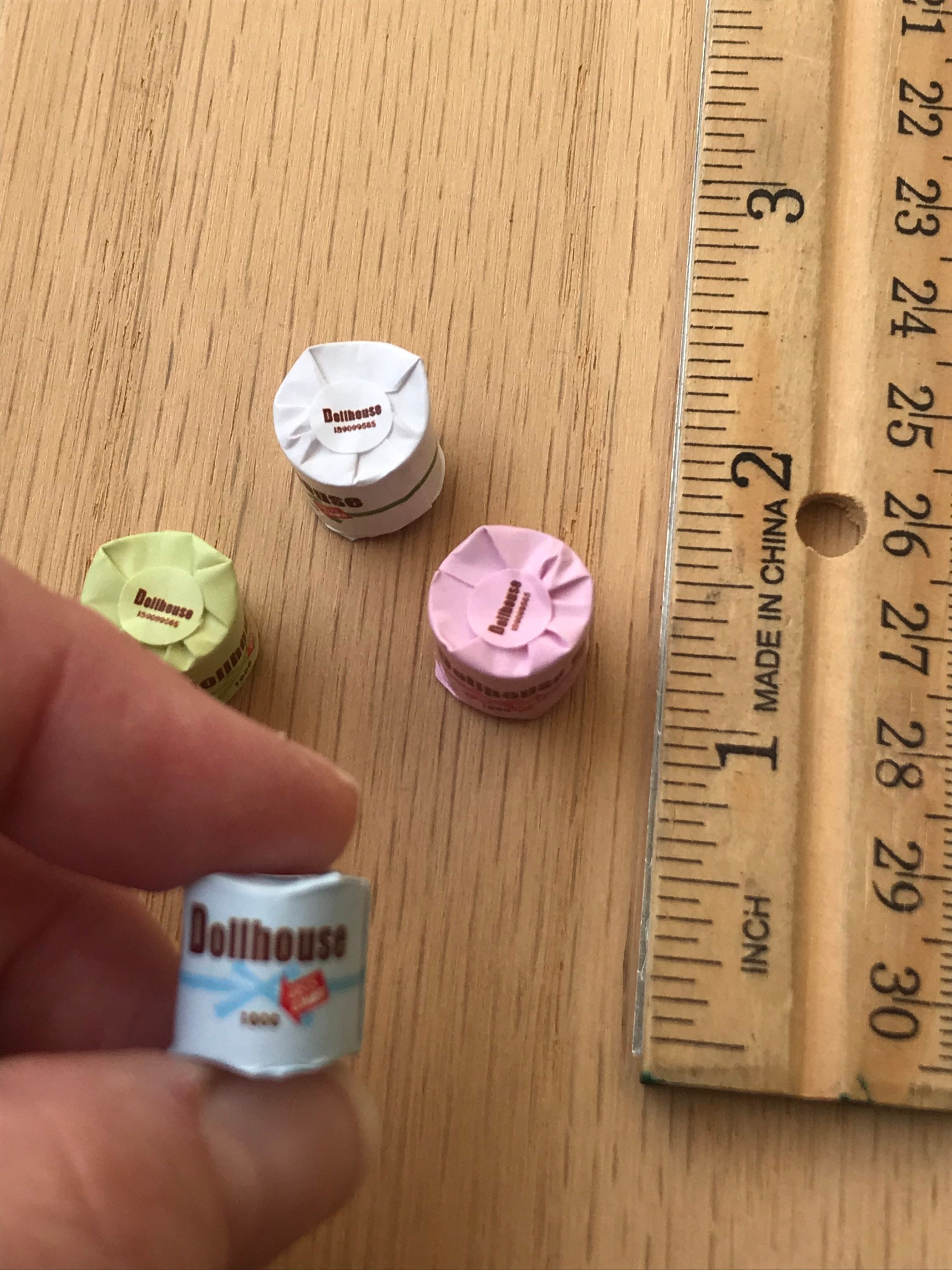 Miniature Toilet Paper - 2 Pieces - Etsy