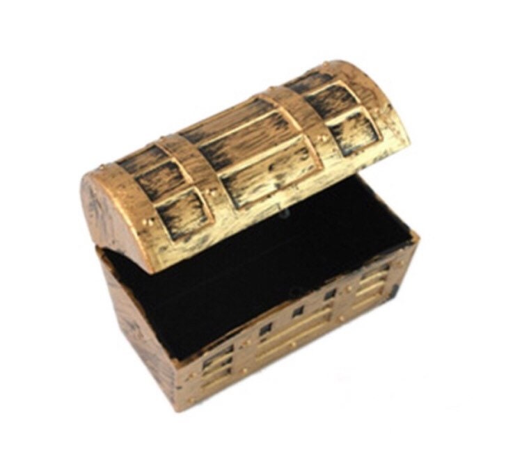 Dollhouse Miniature Treasure Chests 2 Pieces - Etsy