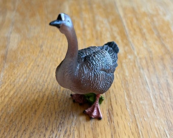 MINIATURE CANADA GOOSE Bird Animals Figure Figurine Dollhouse Diorama ...