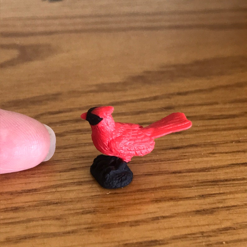 Miniature Micro Cardinal - Etsy