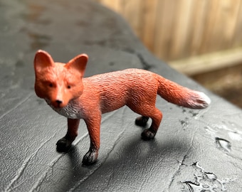 MINIATURE FOX Miniatures Animals Fairy Garden Figures Figurines ...