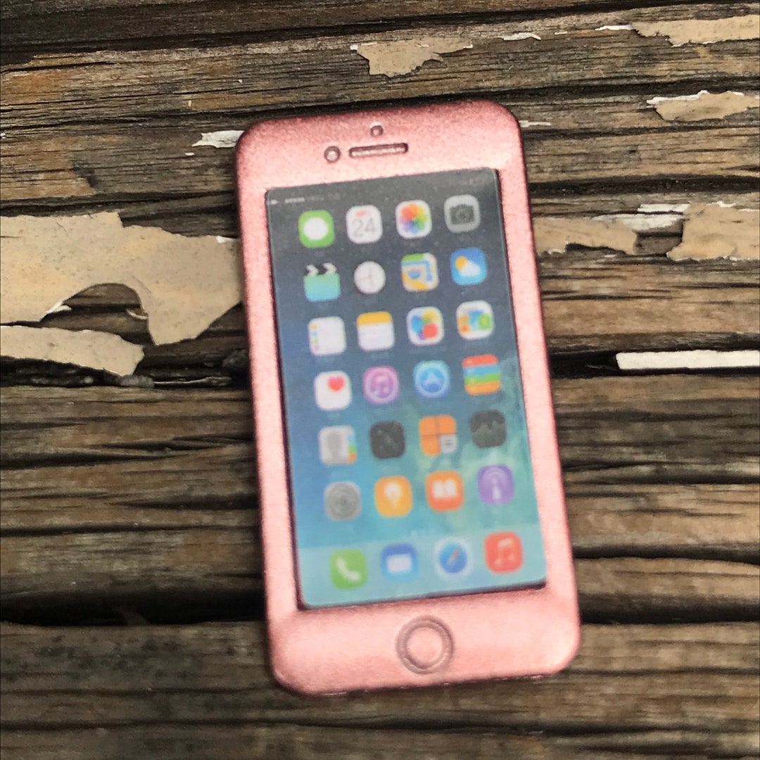 Dollhouse Miniature Phone - Your Choice Color - Etsy