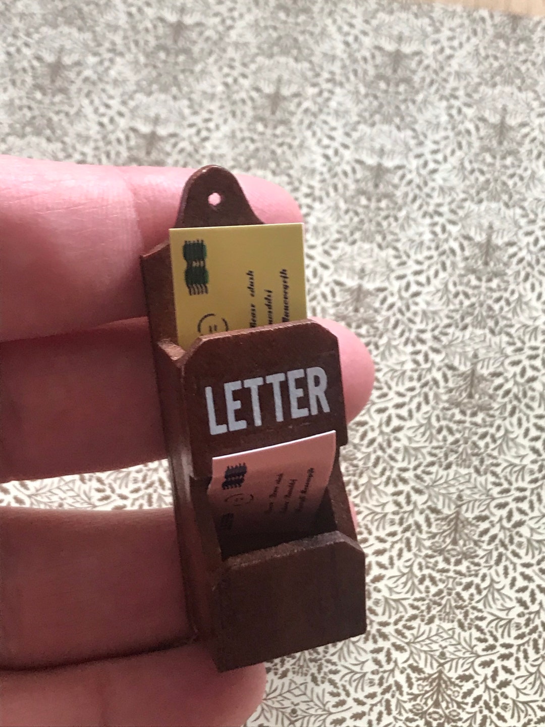 Dollhouse Miniature Mailbox - Etsy