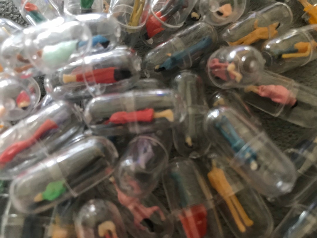 Dollhouse Miniature Capsule People - 10 Pieces - Etsy