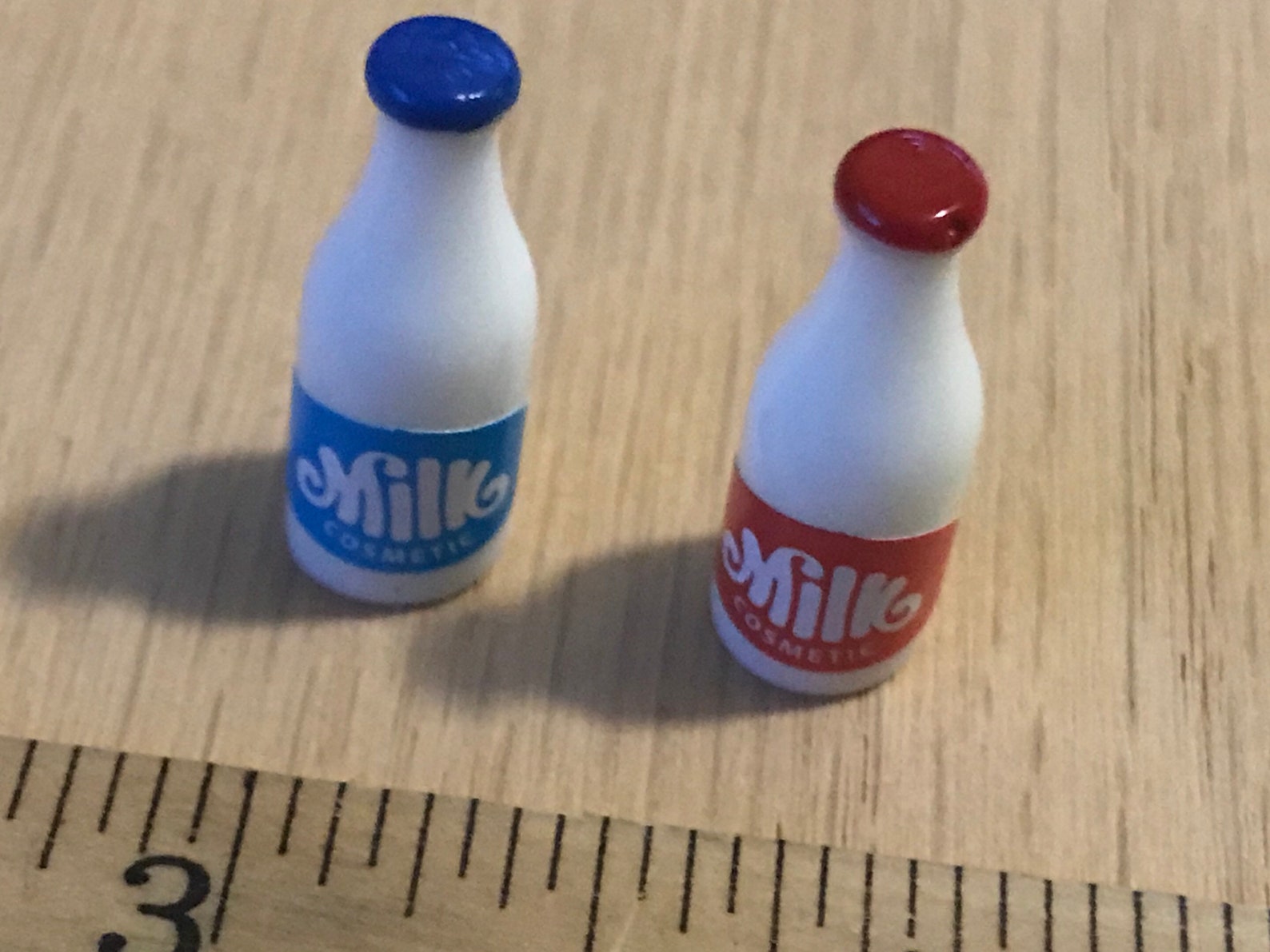 Dollhouse Miniature Milk Bottles - Etsy