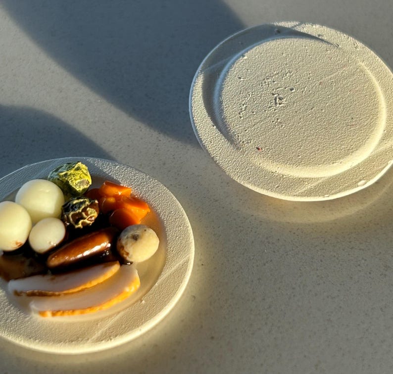 Miniature Christmas/holiday Dinner - Your Choice Type - Etsy
