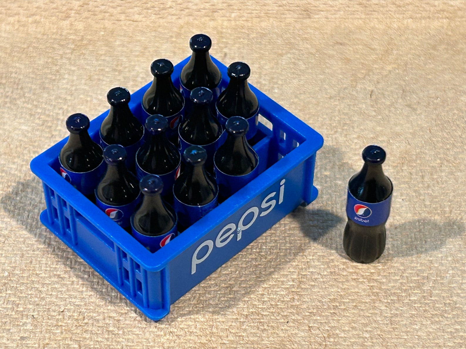 Miniature Soda Bottles in Crate - Your Choice Type - Etsy