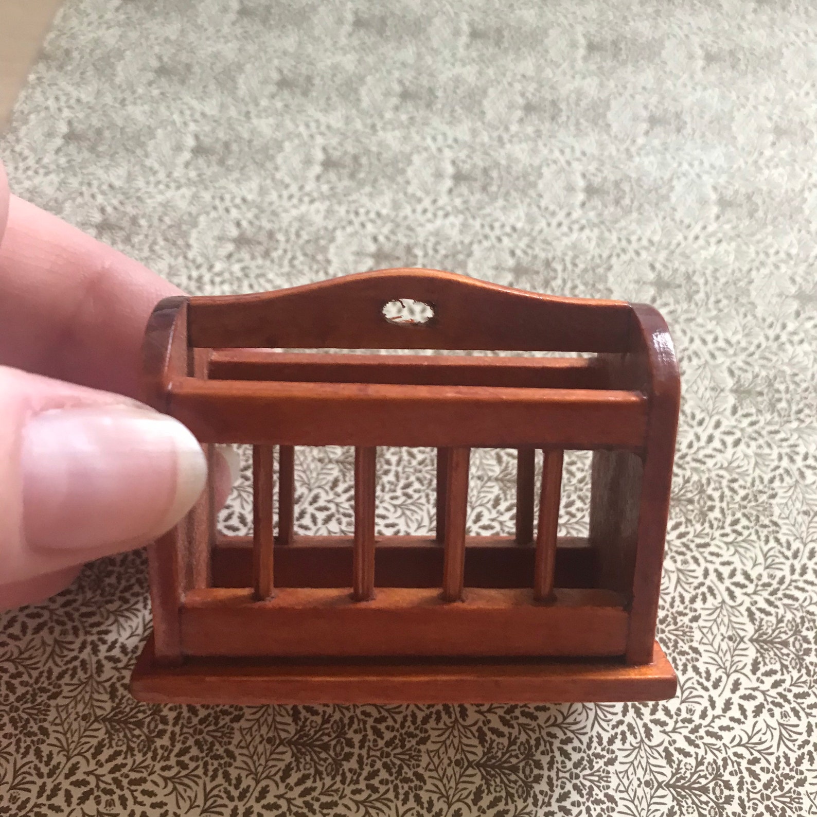 Dollhouse Miniature Magazine Holder - Etsy