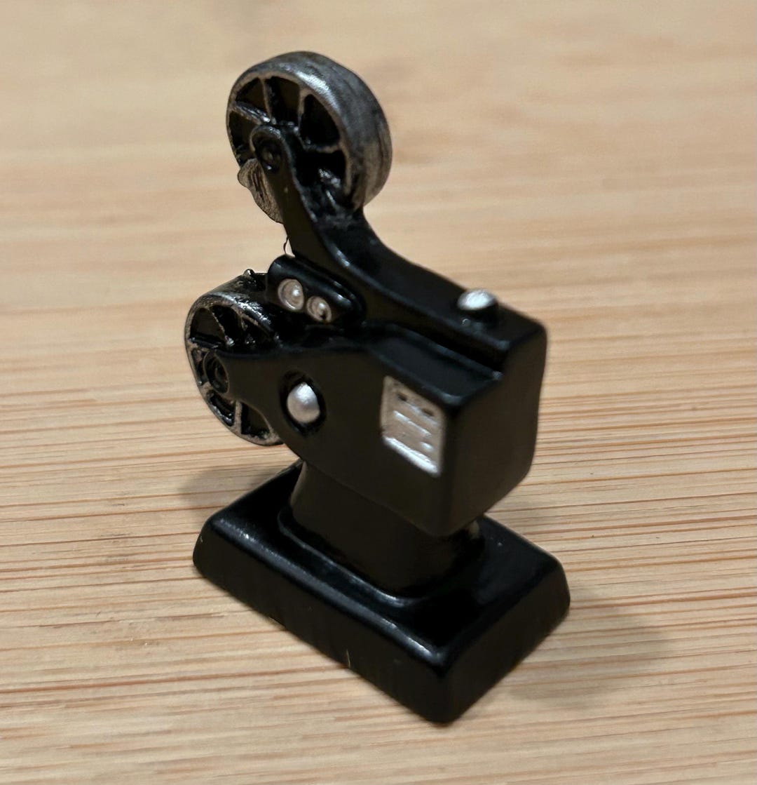 Dollhouse Miniature Movie Film Projector - Etsy
