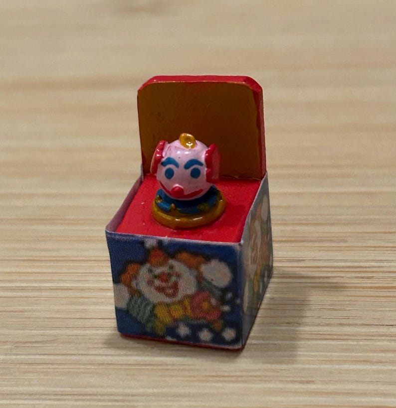Miniature Jack in the Box - Your Choice Type - Etsy