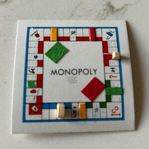Miniature Monopoly Board - Etsy
