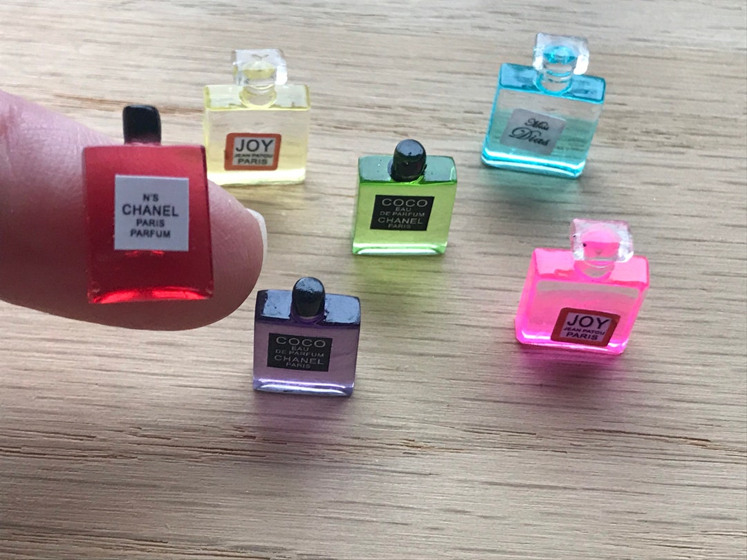 Miniature Perfume Bottles - 6 Pieces - Etsy