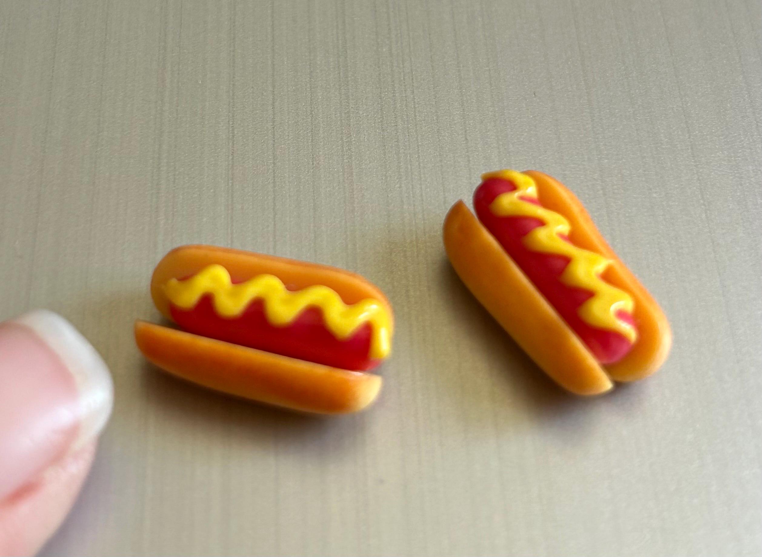 Miniature Hot Dogs - 2 Pieces - Etsy
