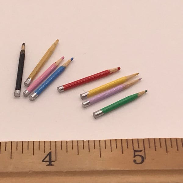 Miniature Pencils - Etsy