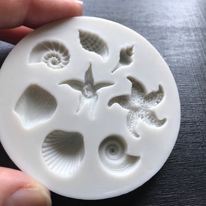 Shells Silicone Mold - Etsy