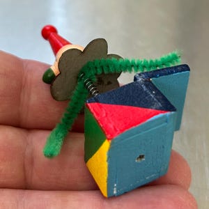 Dollhouse Miniature Jack in the Box - Your Choice Type - Etsy