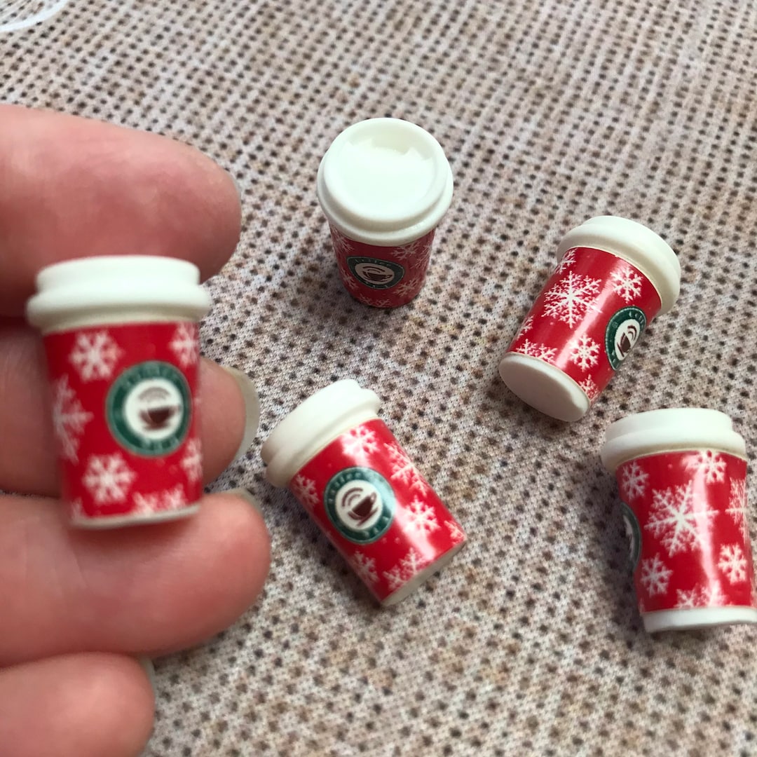 Dollhouse Miniature Coffee Cups - 5 Pcs - Your Choice Type - Etsy
