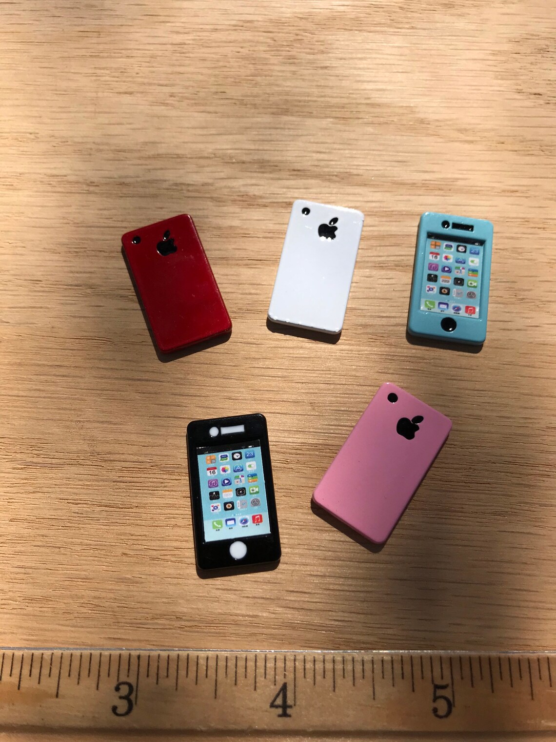 Dollhouse Miniature Phone Your Choice Color - Etsy