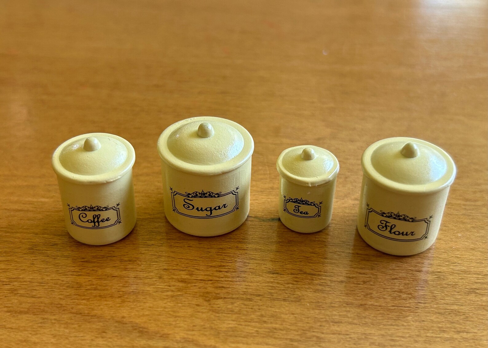 Miniature Kitchen Canister Jar Set - Your Choice Type - Etsy