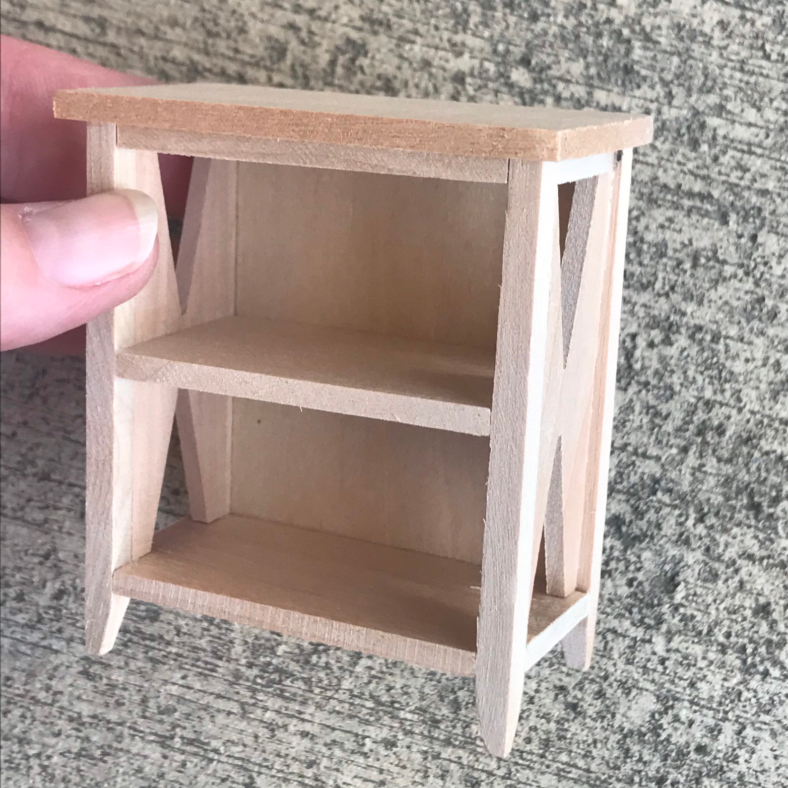 Dollhouse Miniature Shelf - Etsy