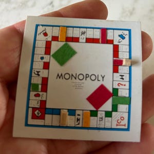 Dollhouse Miniature Monopoly Board - Etsy