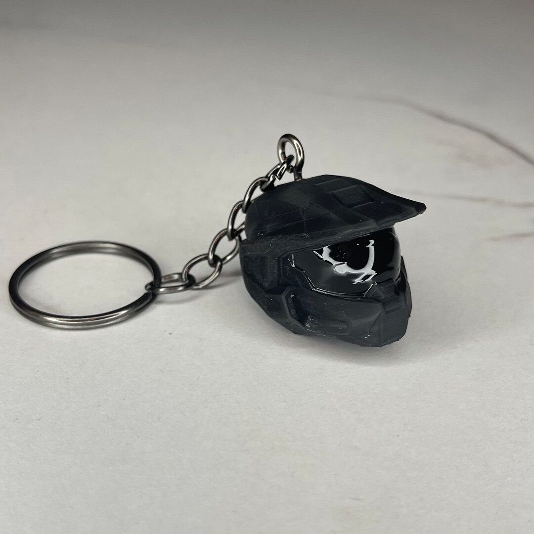 Halo Master Chief Helmet Keychain/ Charm - Etsy