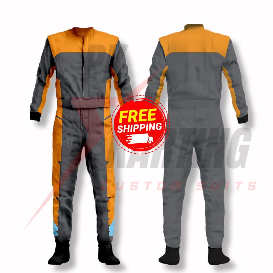 Hand/machine Made Custom Go Kart/f1 Racing Suit Digital Printed Level 2 ...