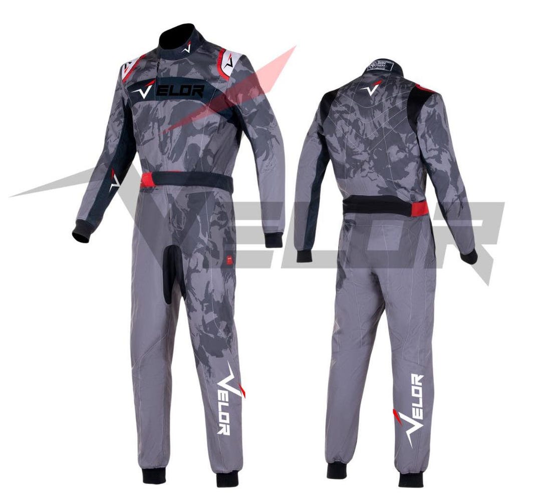 Exclusive Custom Go Kart Racing Suit F1F2 Racing Apparel for Adults ...