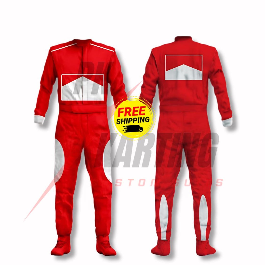 Hand/machine Made Go Kart F2 Racing Suit | Custom-made | CIK/FIA Level 2 | Digital Sublimation ...