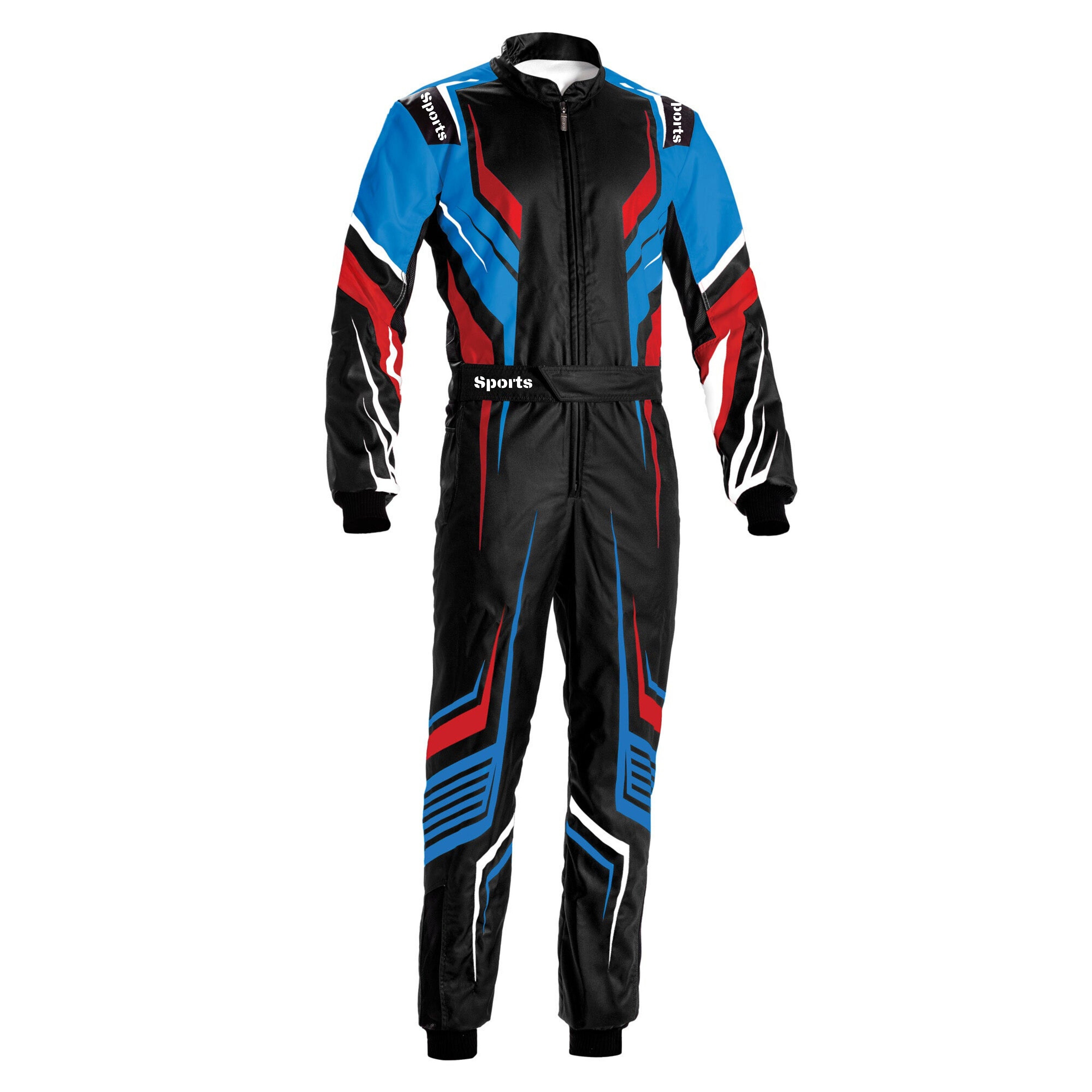 Hand/machine Made Custom Go Kart/f1 Racing Suit Digital Printed Level 2 Made to Order Suit With ...