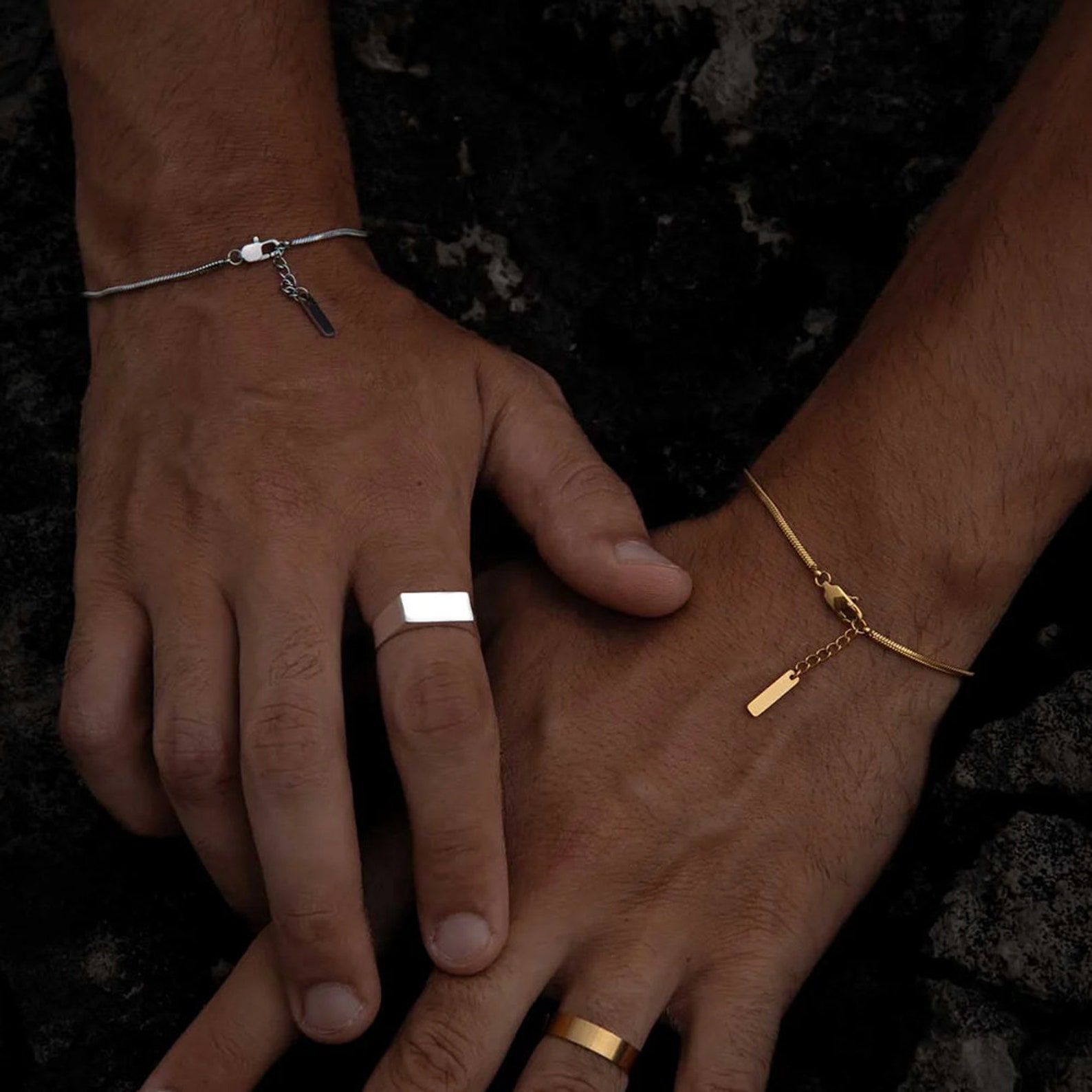 Snake Chain Bracelet | Minimalist Jewellery for Men | Perfect Gift for ...