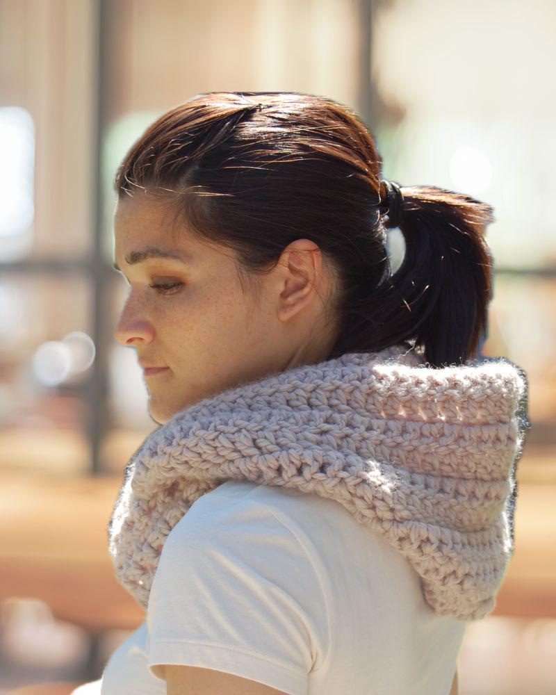 CROCHET PATTERN -scarf / Hoodie Pattern - Easy - Etsy