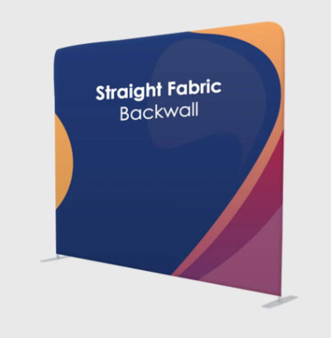 Tension Fabric Backdrop With Stand Straight Pillow Case Backdrop ...