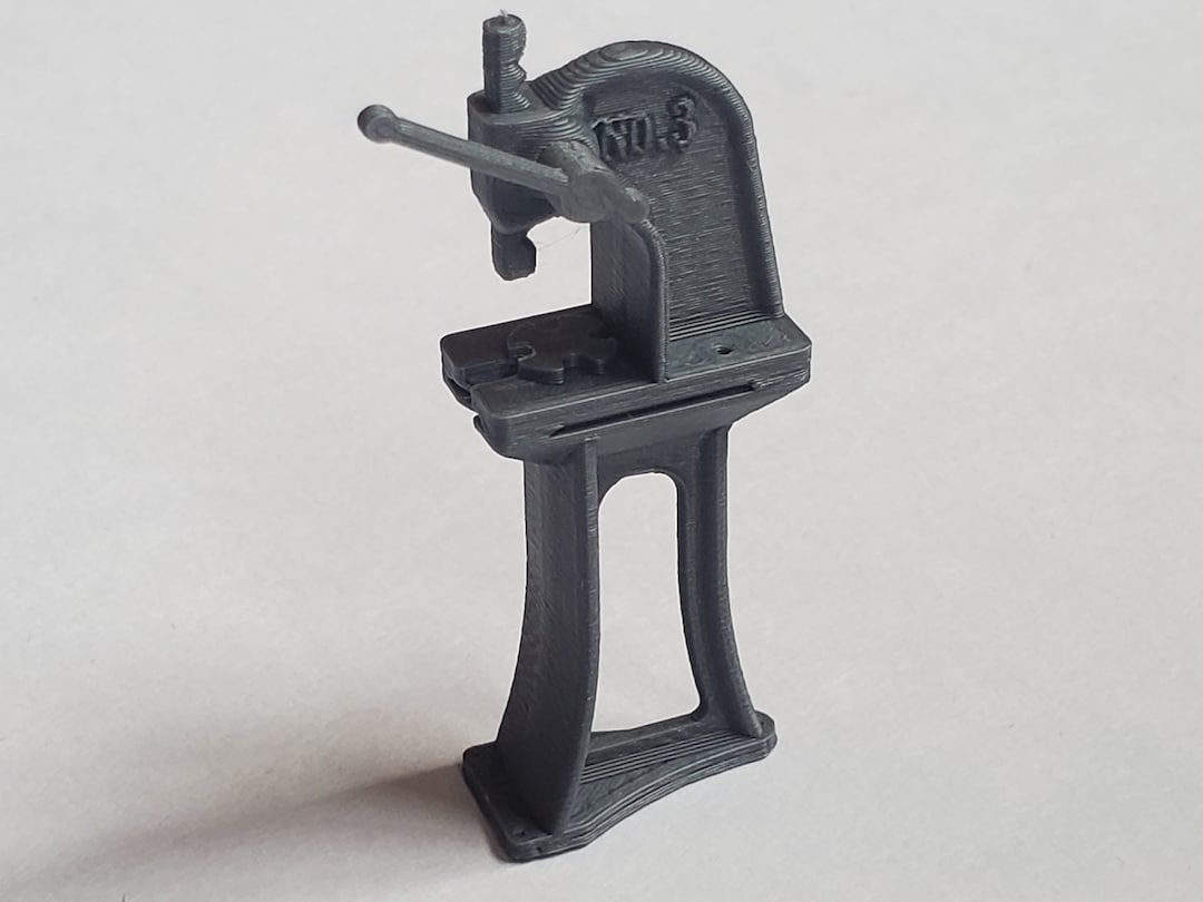 Vintage Style Arbor Press W/ Stand Garage Machine Metal Shop Display 1/ ...