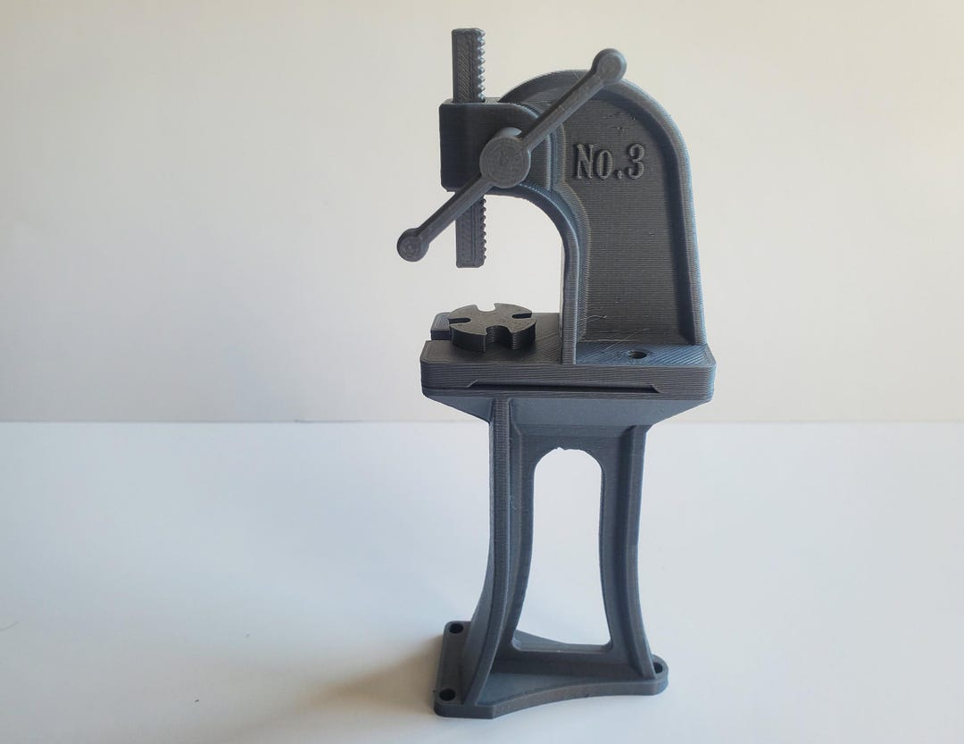 No.3 Arbor Press Stand Garage Machine Metal Shop Display 1/10 Scale ...