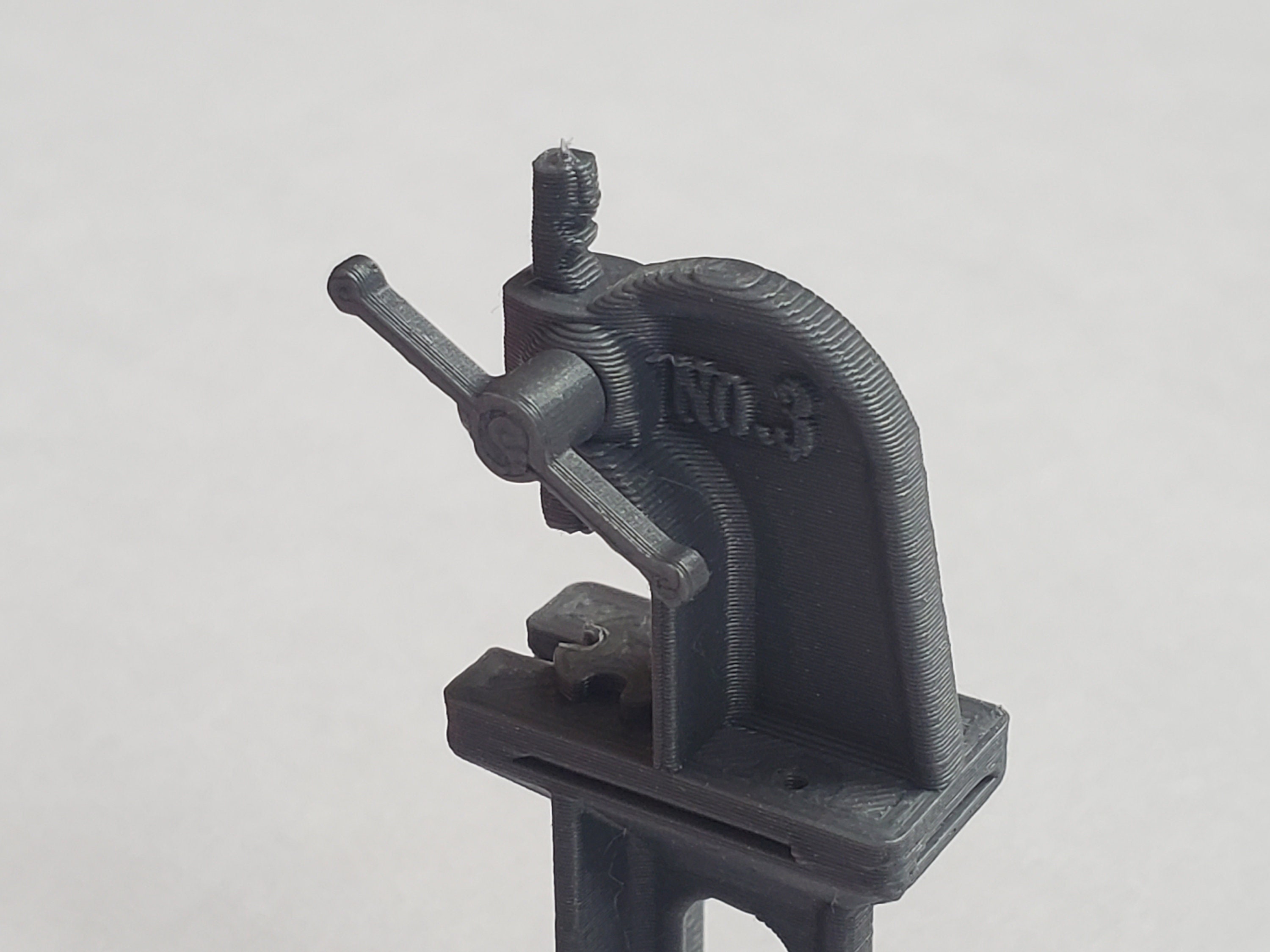 Vintage Style Arbor Press W/ Stand Garage Machine Metal Shop Display 1/ ...