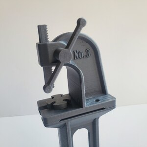 No.3 Arbor Press Stand Garage Machine Metal Shop Display 1/10 Scale ...