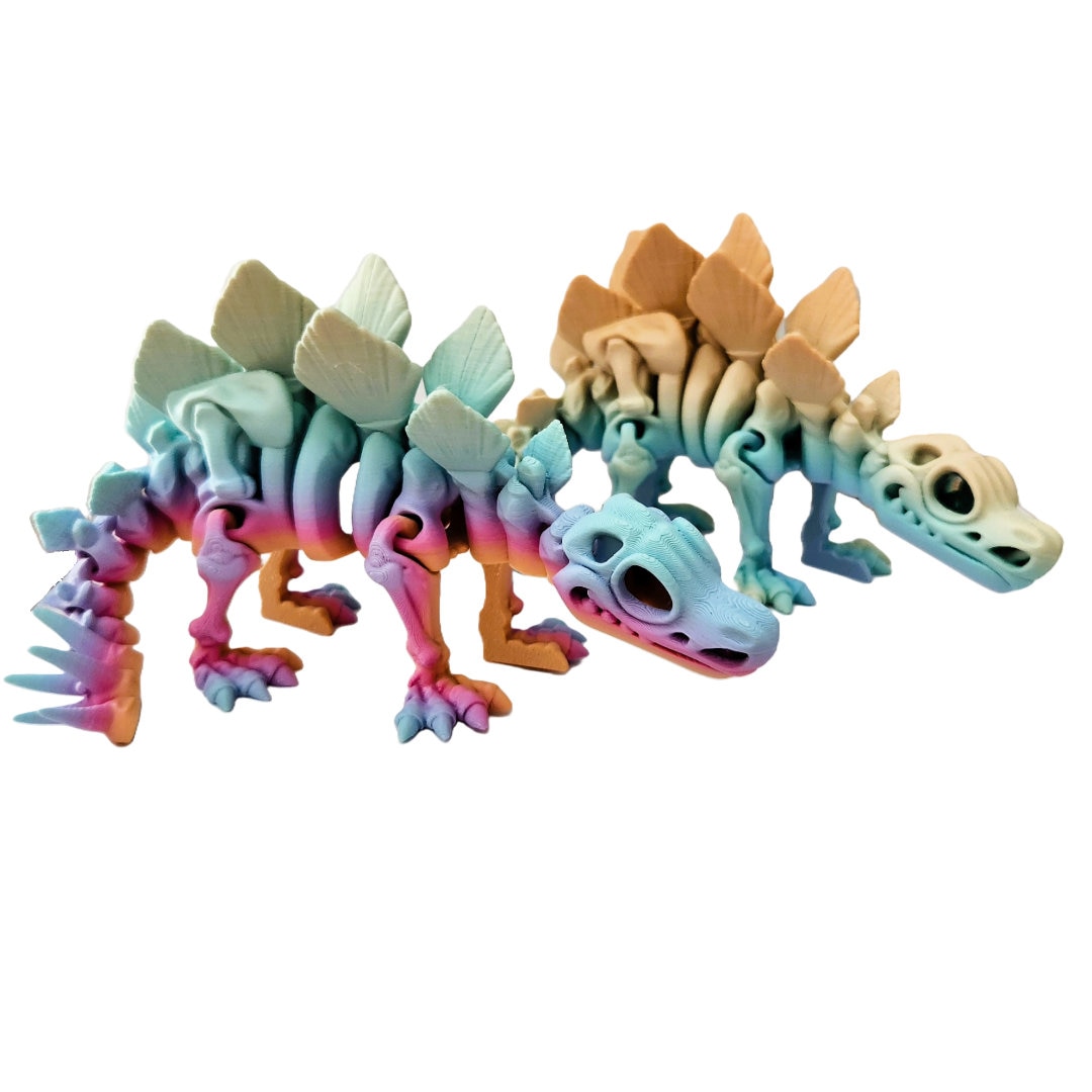 Flexi Skeleton Stegosaurus - Etsy