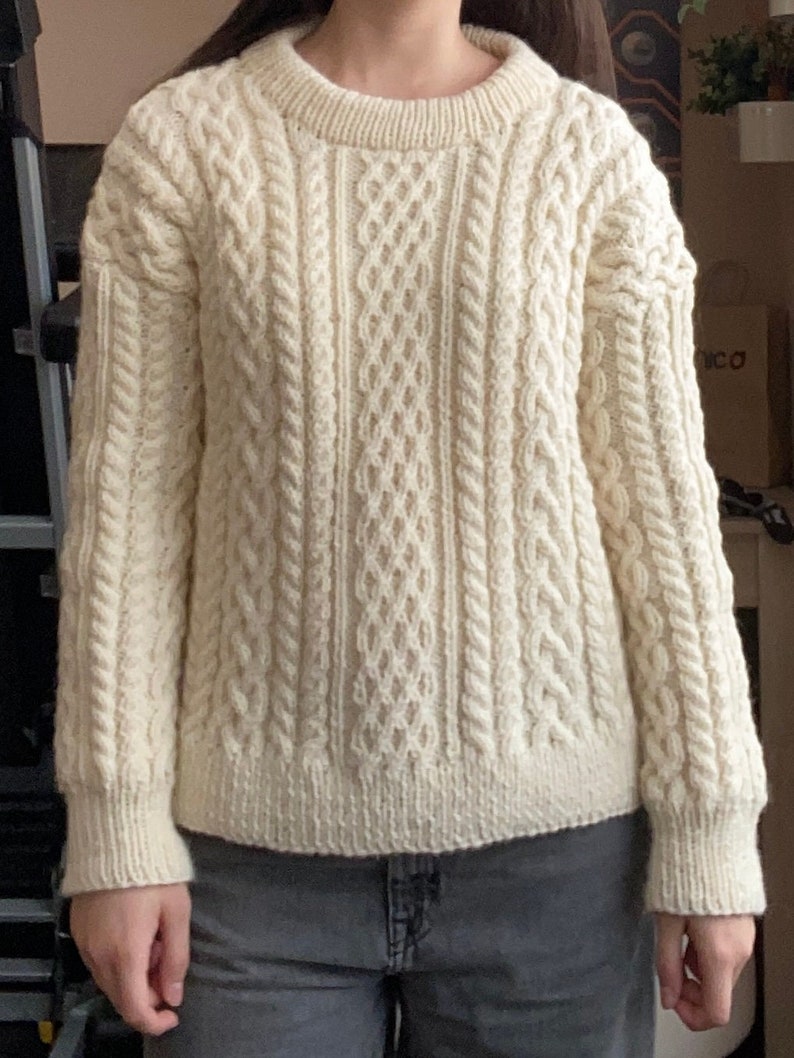 Knives Out Fisherman Sweater pattern - Etsy