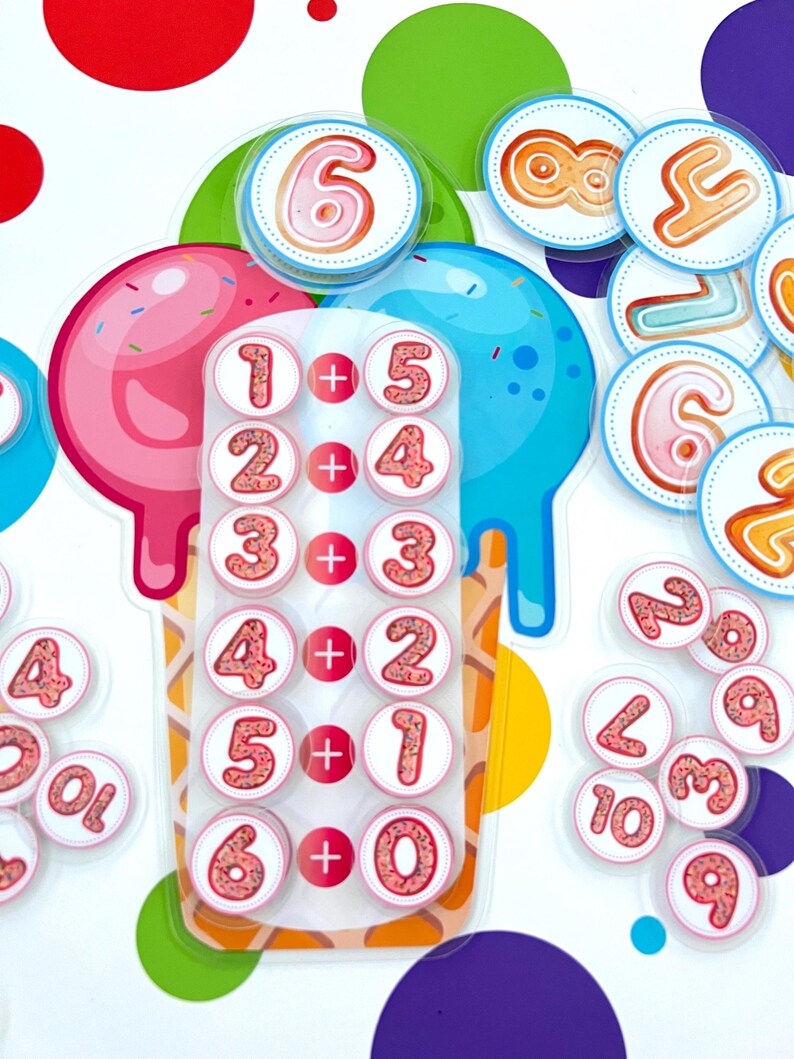 Preschool Math Activities, Homeschool, Math Learning Binder ...