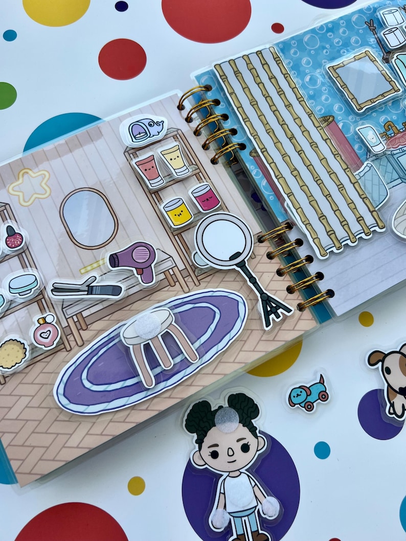 Toca Boca Life Adventures With Bob, Paper House, Busy Book, Smartbook ...