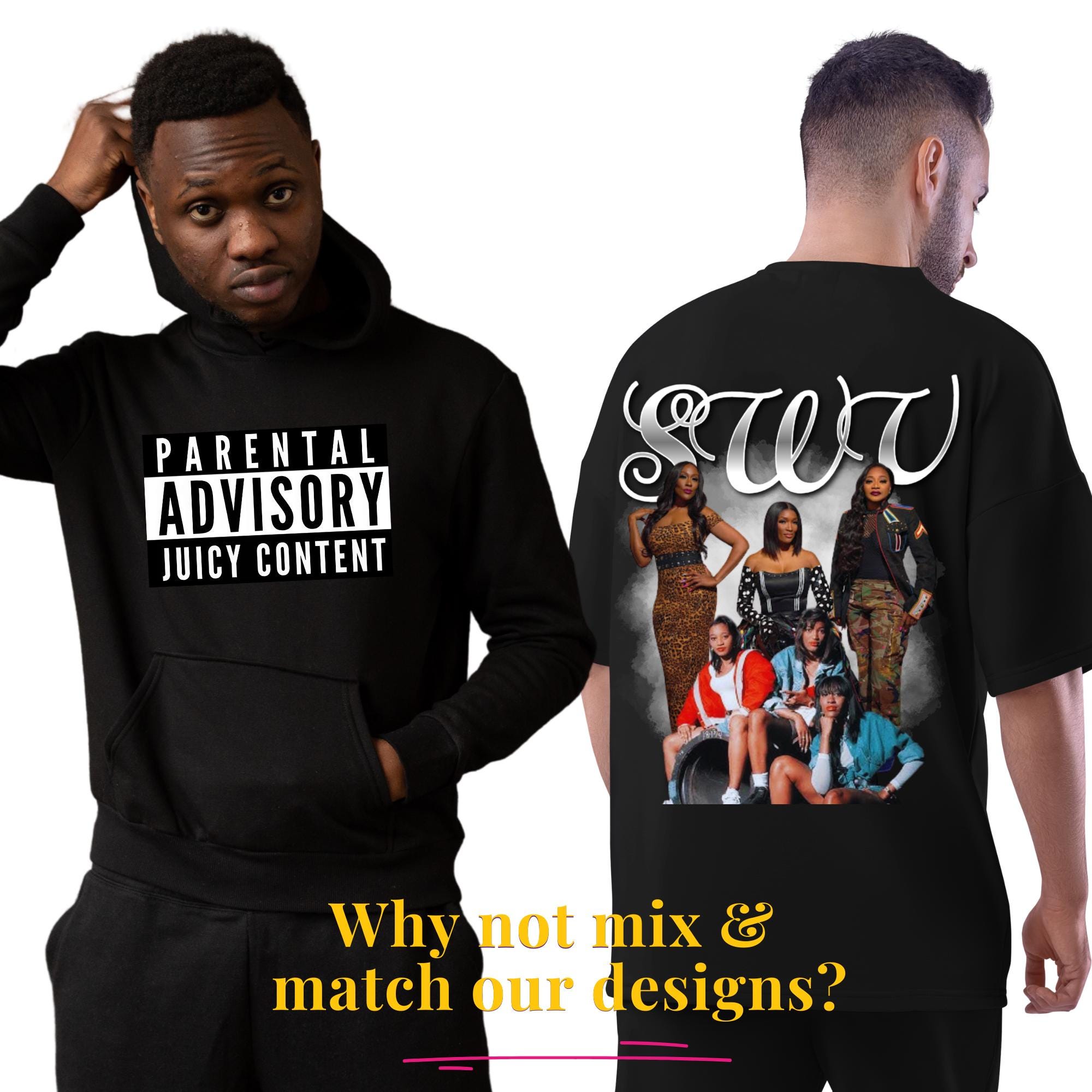 SWV Png Design, SWV Rnb Juicy Fest World Tour 2025 Png, Sisters With ...