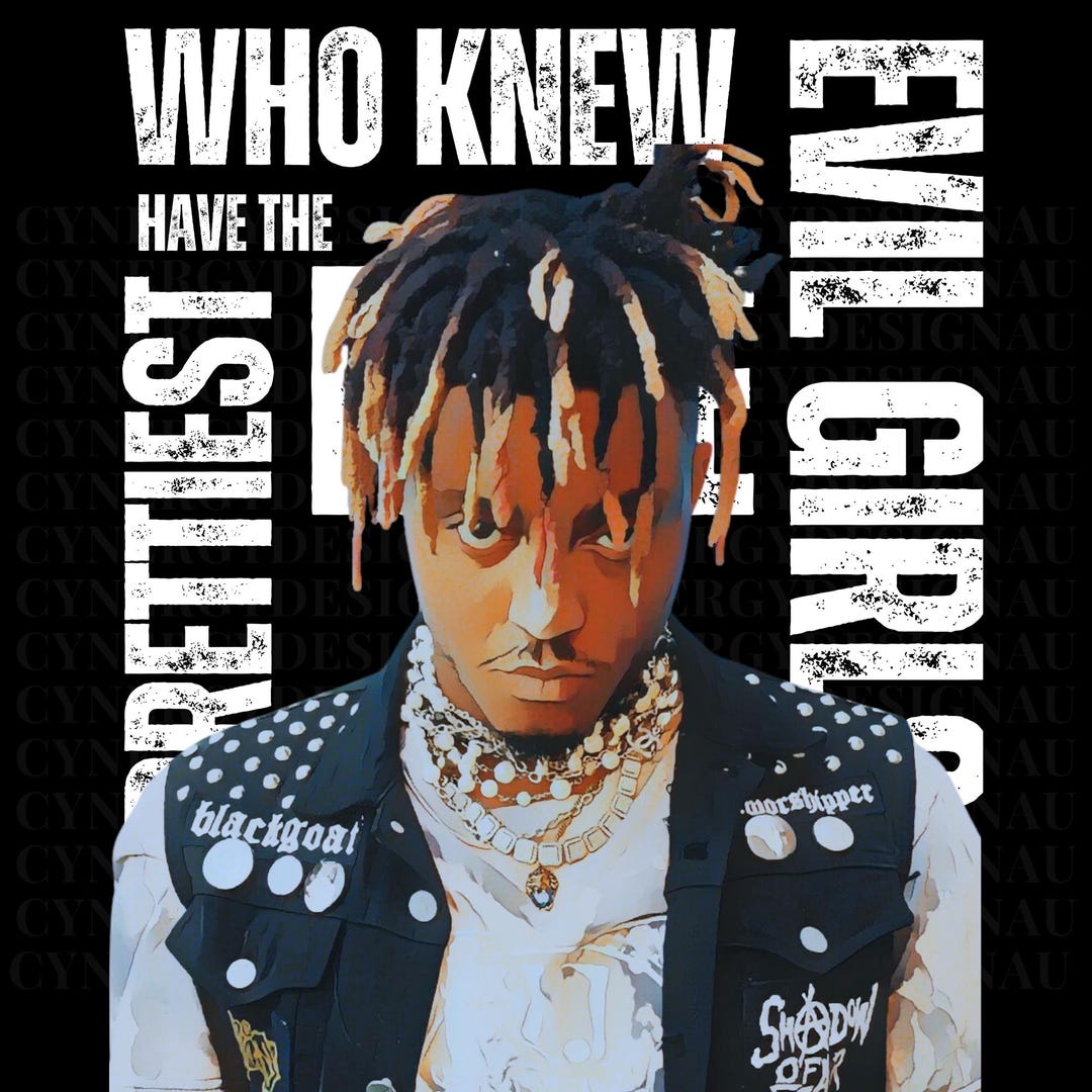 Juice Wrld PNG Design, Juice Wrld Concert Merch Png, Juice Wrld Music ...