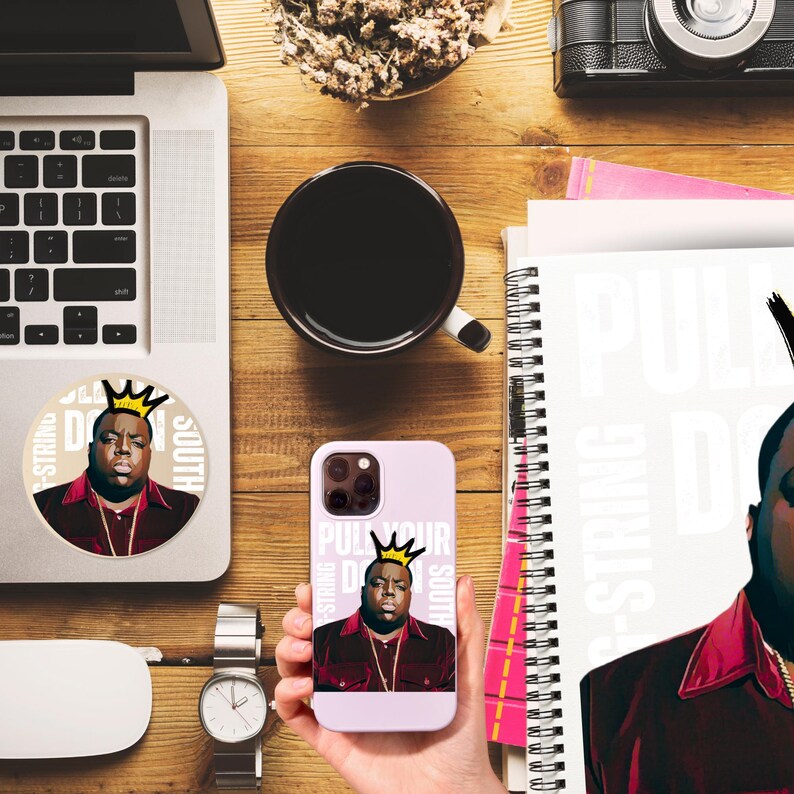 Biggie PNG Design, Biggie Smalls Concert Merch Png, Biggie Music ...