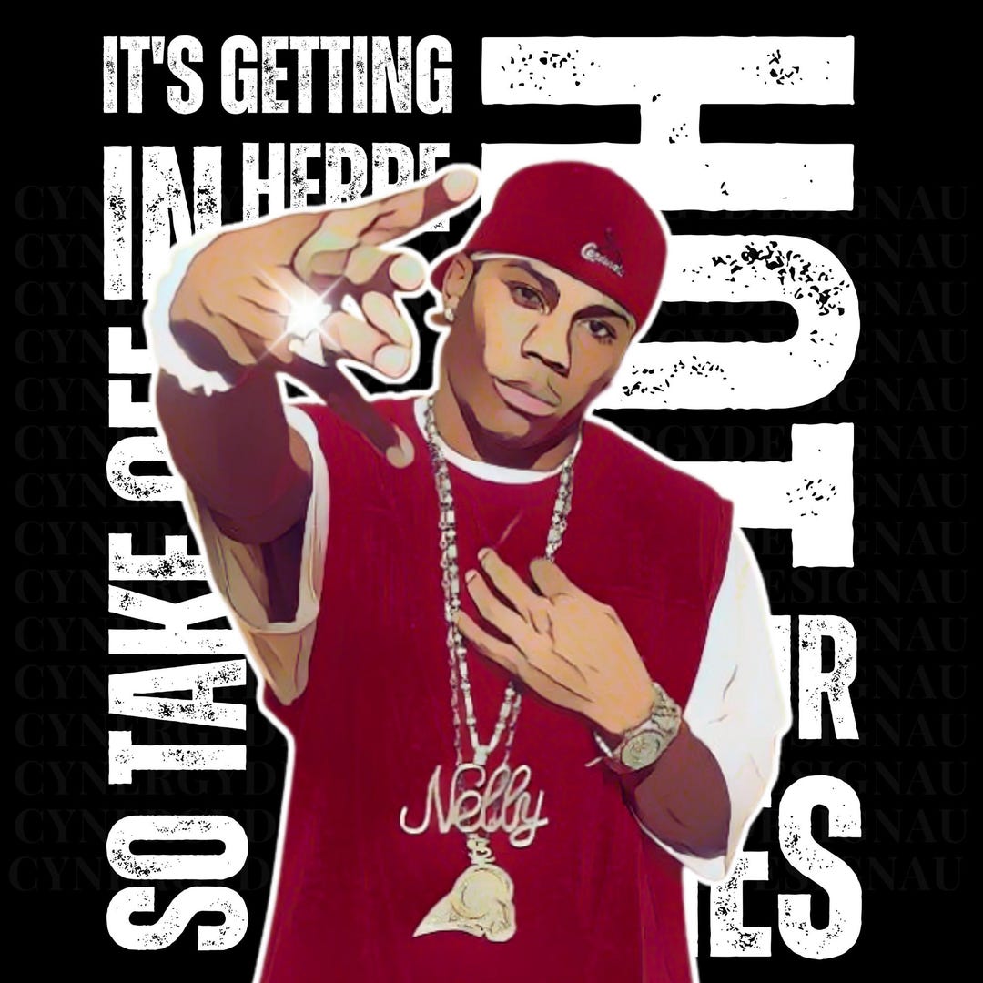 Nelly PNG Design, Nelly Concert Merch Png, Nelly Music, Nelly Digital ...
