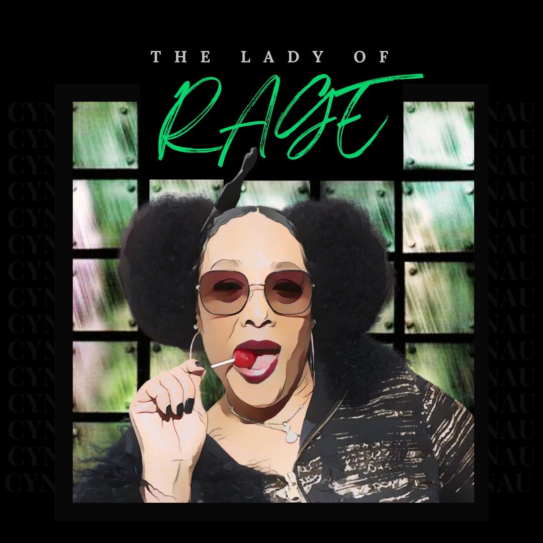 Lady of Rage PNG Design, Lady of Rage Concert Merch Png, Lady of Rage ...