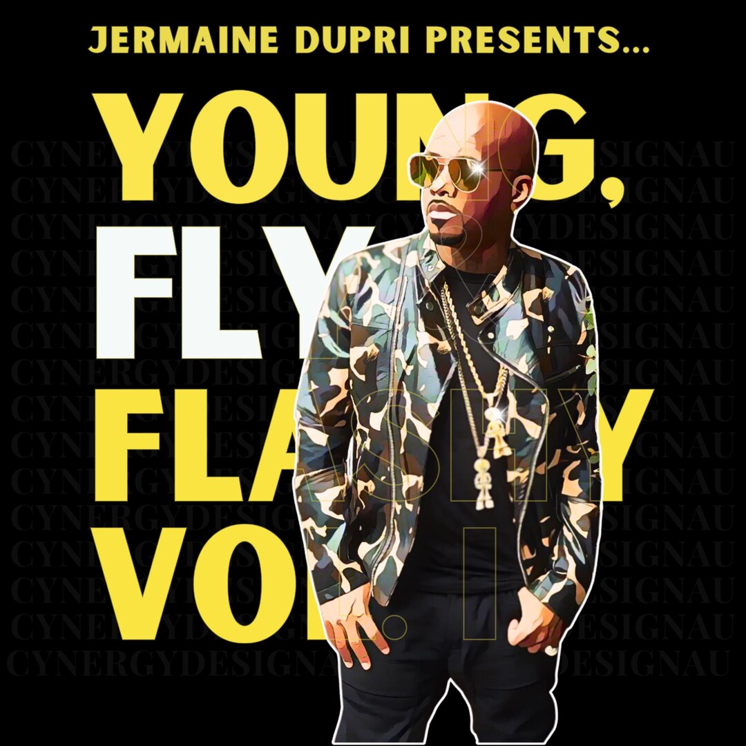 Jermaine Dupri PNG Design, Nelly Concert Merch Png, Jermaine Dupri ...