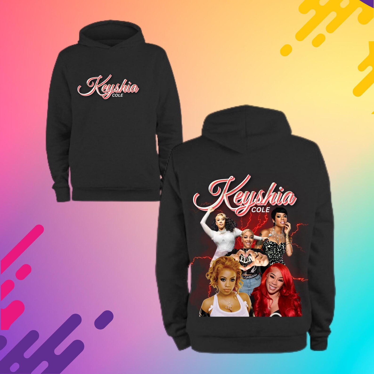 Keyshia Cole PNG Design, Keyshia Cole Juicy Festival PNG, Hip-hop ...