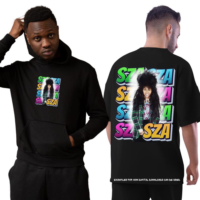 SZA PNG Design, Sza Concert Merch Png, Sza Music, Sza Digital Download ...