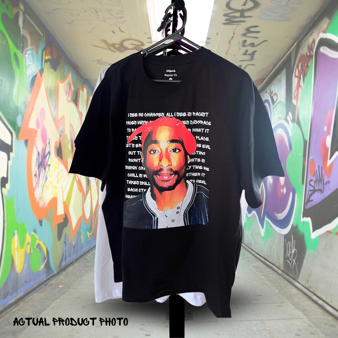 2pac Tshirt, Tupac Concert Merch, 2 Pac Music Lyrics, Tupac Tee 2pac ...